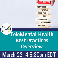 Telemental Health Best Practices Overview