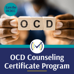 OCD Counseling Certificate - TeleMental Health Training