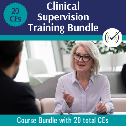 Earn Your Clinical Supervision Title - TeleMental Health Training