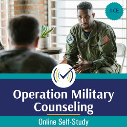 Operation Military Counseling course - TeleMental Health Training
