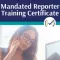Mandated Reporter Certificate - TeleMental Health Training